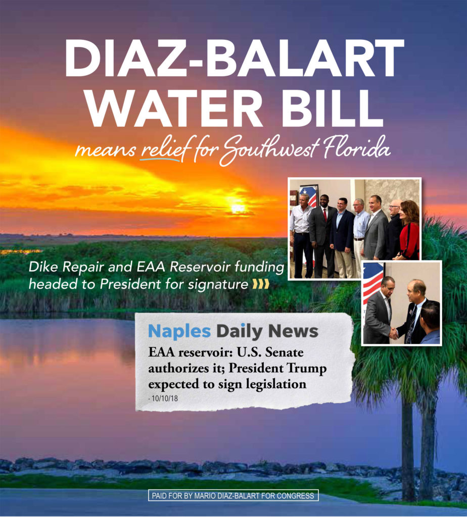 Water – Mario Diaz-Balart for Congress